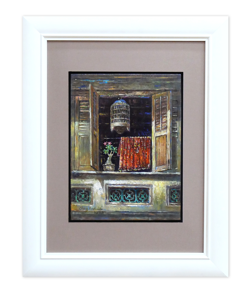 Fine Art Auction: “Open Window” by Lui Cheng Thak - Bid on lapan Art